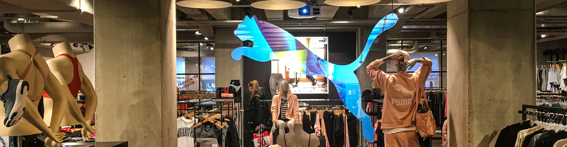 Logo Projection Screens - Rear / Front Unique shape Projection Screen